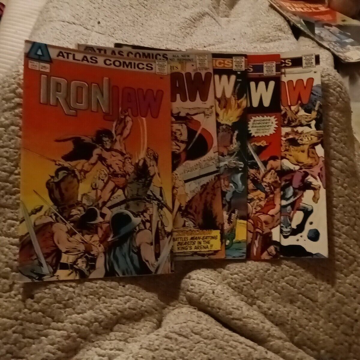 Iron Jaw #1-4 + Barbarians 1 Complete Set (1975 Atlas/Seaboard) Lot 1 2 3 4 | Comic Books ...