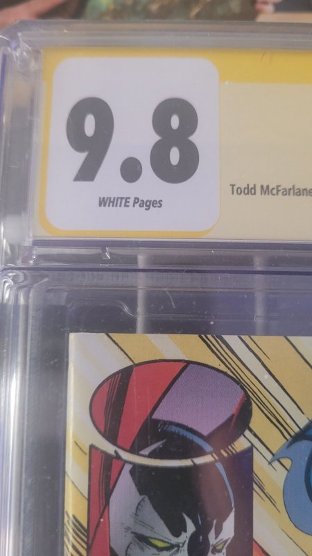 Spawn #3 (1992) CGC 9.8 Signed Todd McFarlane Signature Series | Comic ...