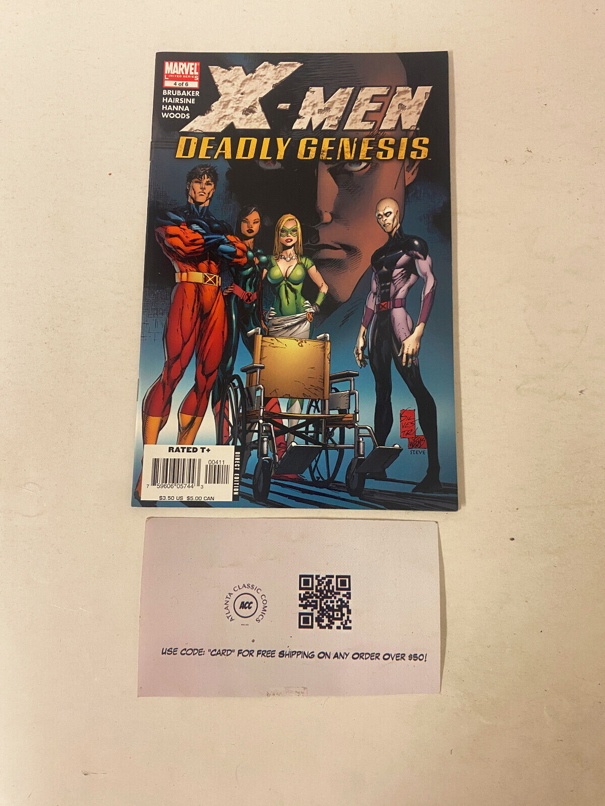 X-Men Deadly Genesis #4 NM Marvel Comic Book Wolverine Cyclops Rogue 36 ...