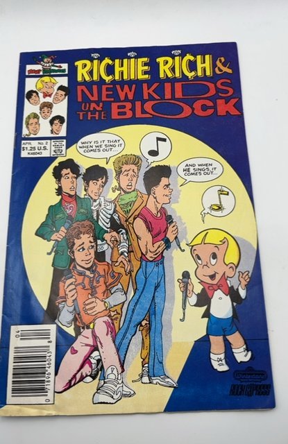 Richie Rich & New Kids on the Block #2 (1991) | Comic Books - Copper ...