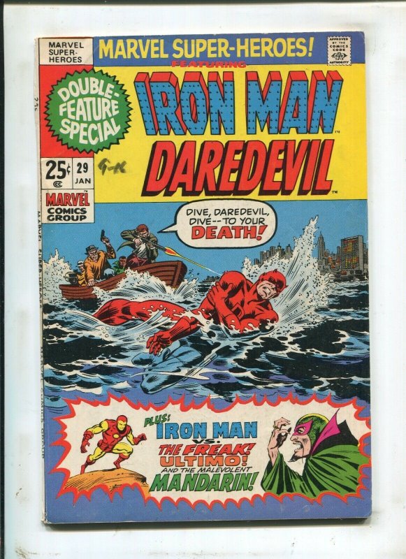 Marvel Super-Heroes #29 - Mandarin Appearance (5.0) 1971 | Comic Books ...