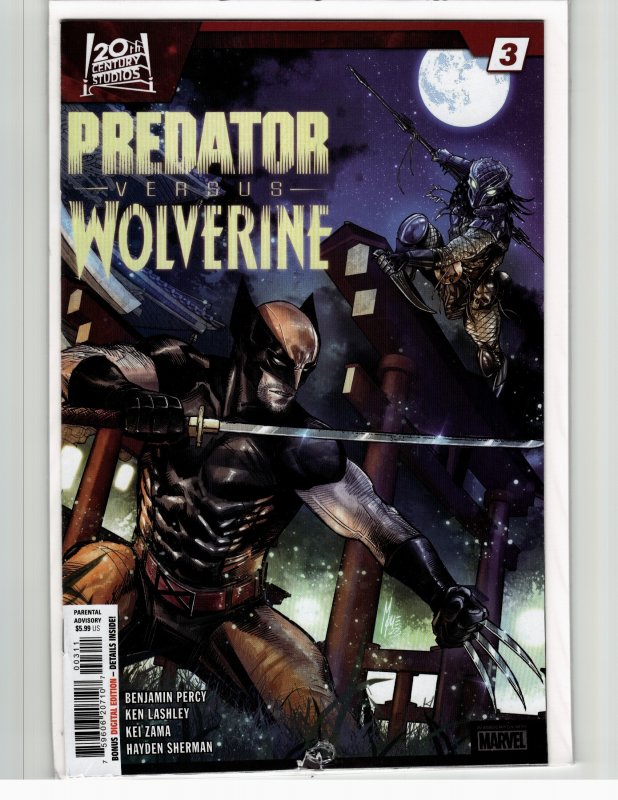 Predator vs. Wolverine #3 (2024) Predator | Comic Books - Modern Age ...