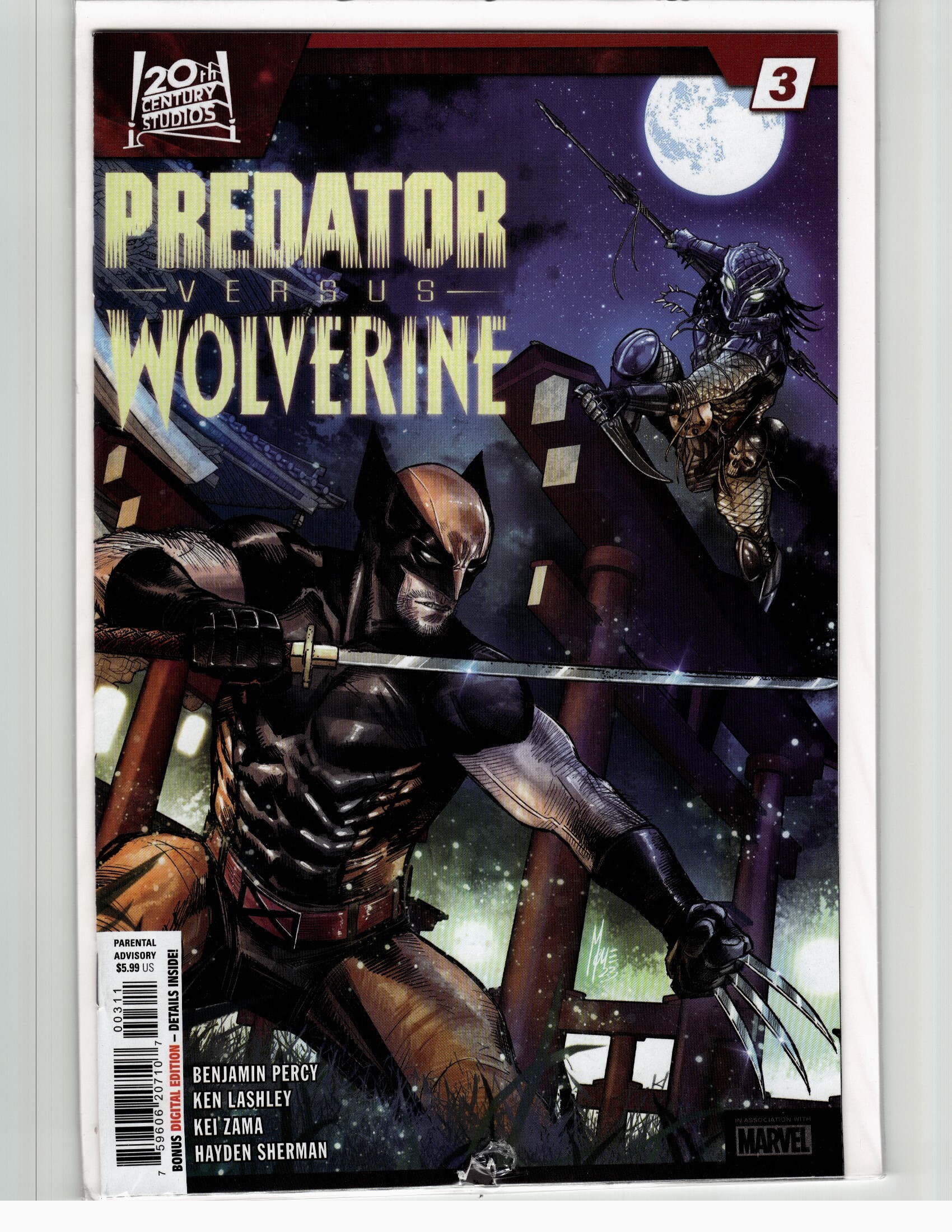 Predator vs. Wolverine #3 (2024) Predator | Comic Books - Modern Age ...