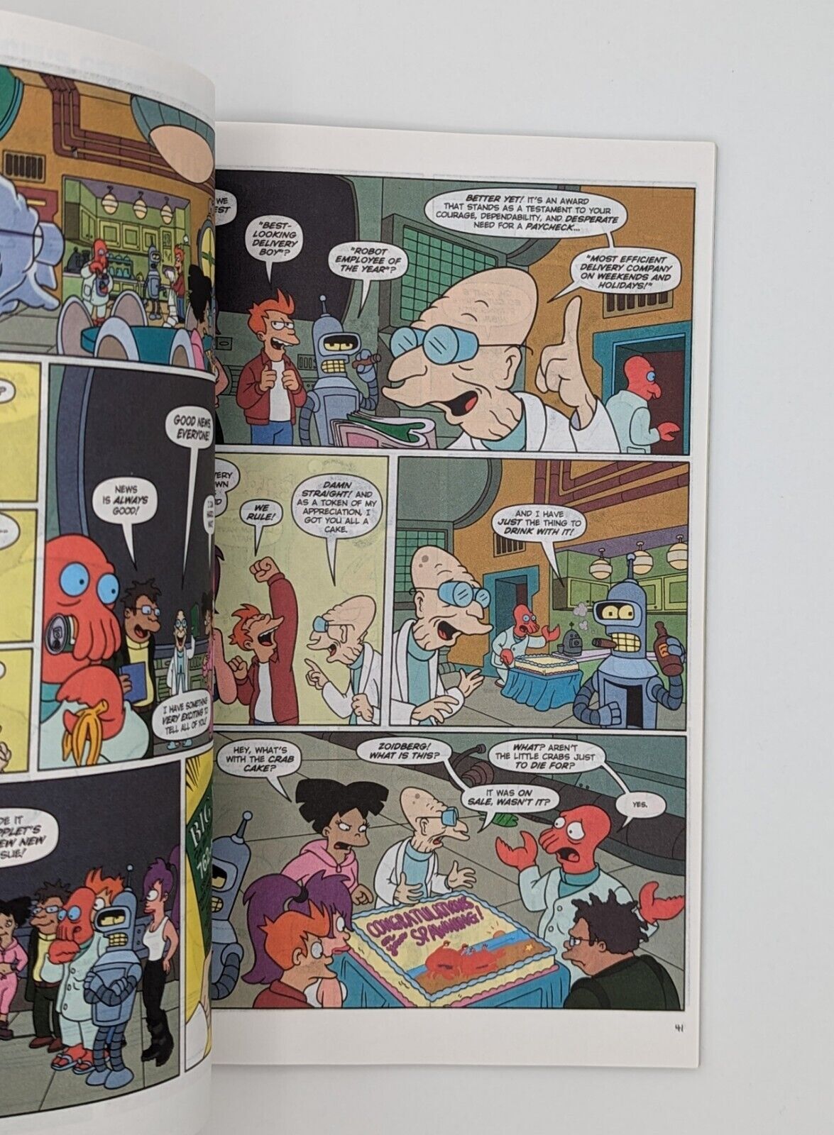 Futurama-O-Rama Graphic Novel Comic Book By Matt Groening ...