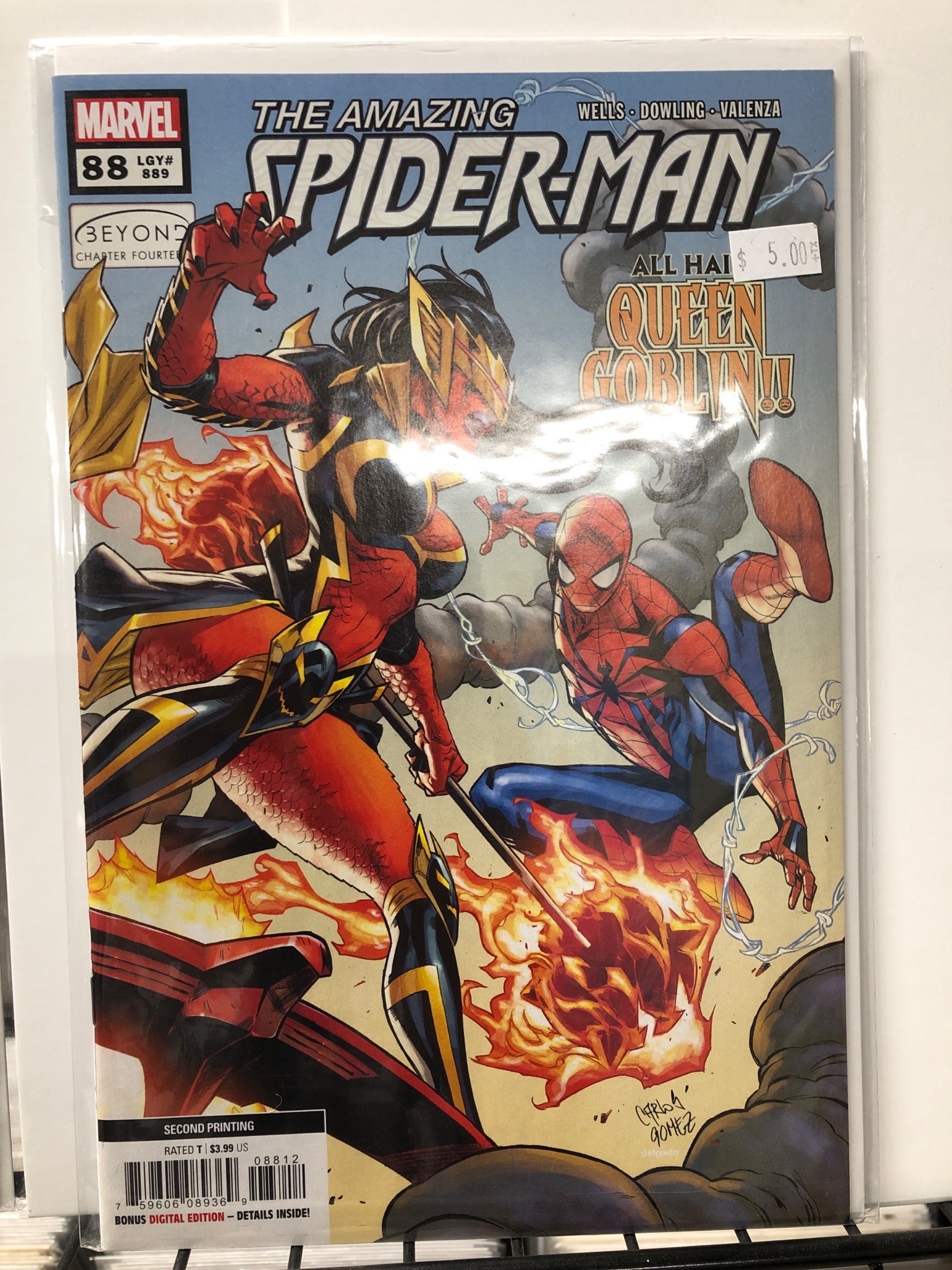 The Amazing Spider-Man #88 Second Print Cover (2022) | Comic Books ...