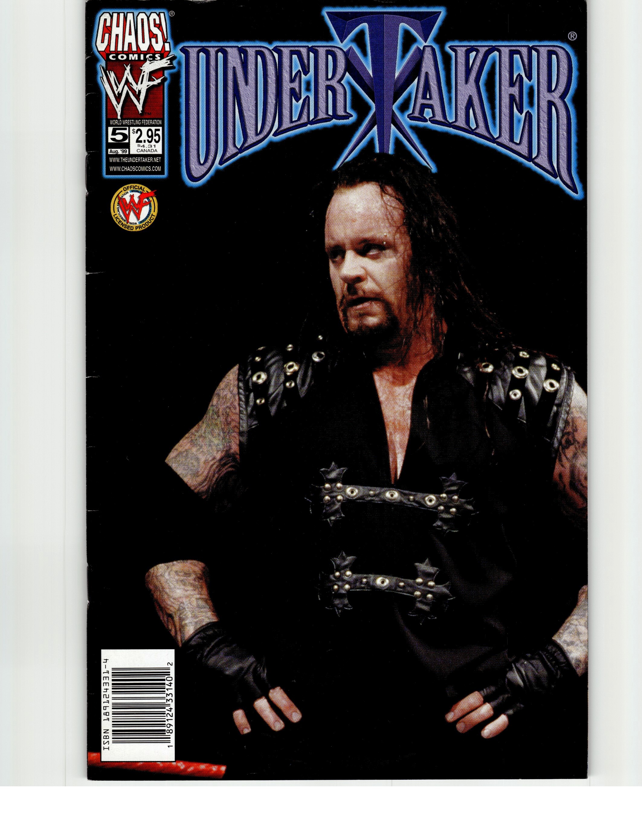 Undertaker #5 Variant Cover (1999) | Comic Books - Modern Age, Chaos ...