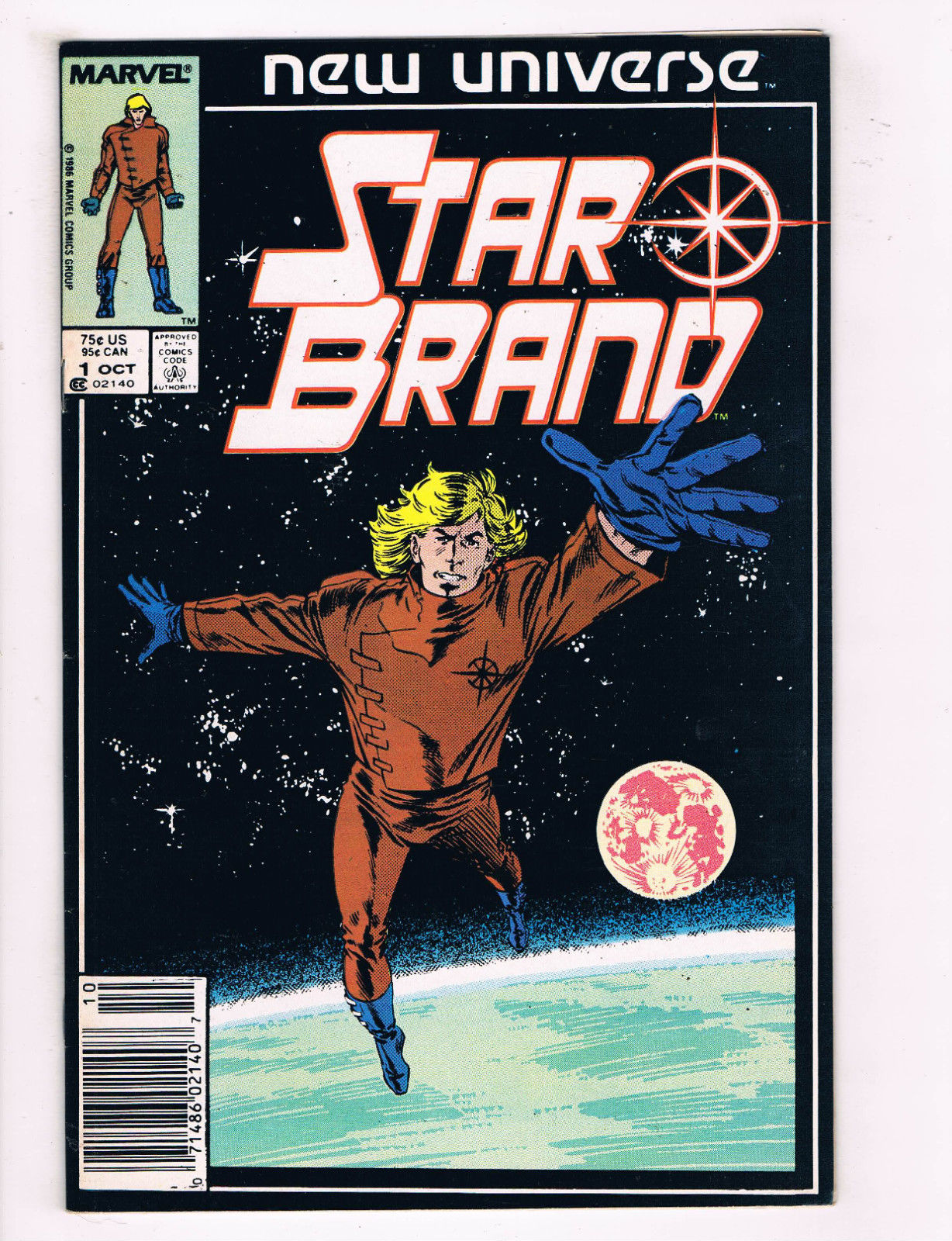 Star Brand #1 VG/FN Marvel Comics New Universe Comic Book Oct 1986 DE34 ...