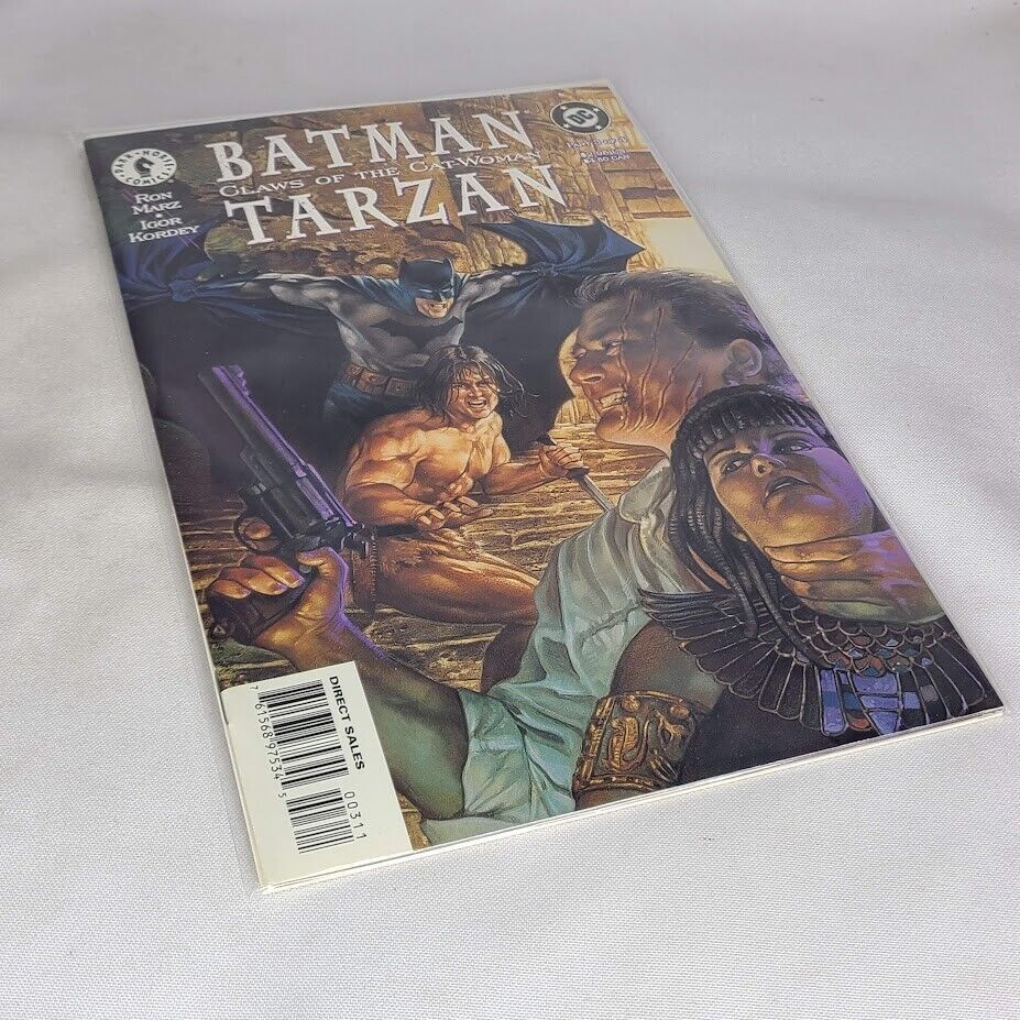 Batman Tarzan Claws Of The Cat-Woman 3 of 4 Dark Horse DC Comics 1999 ...