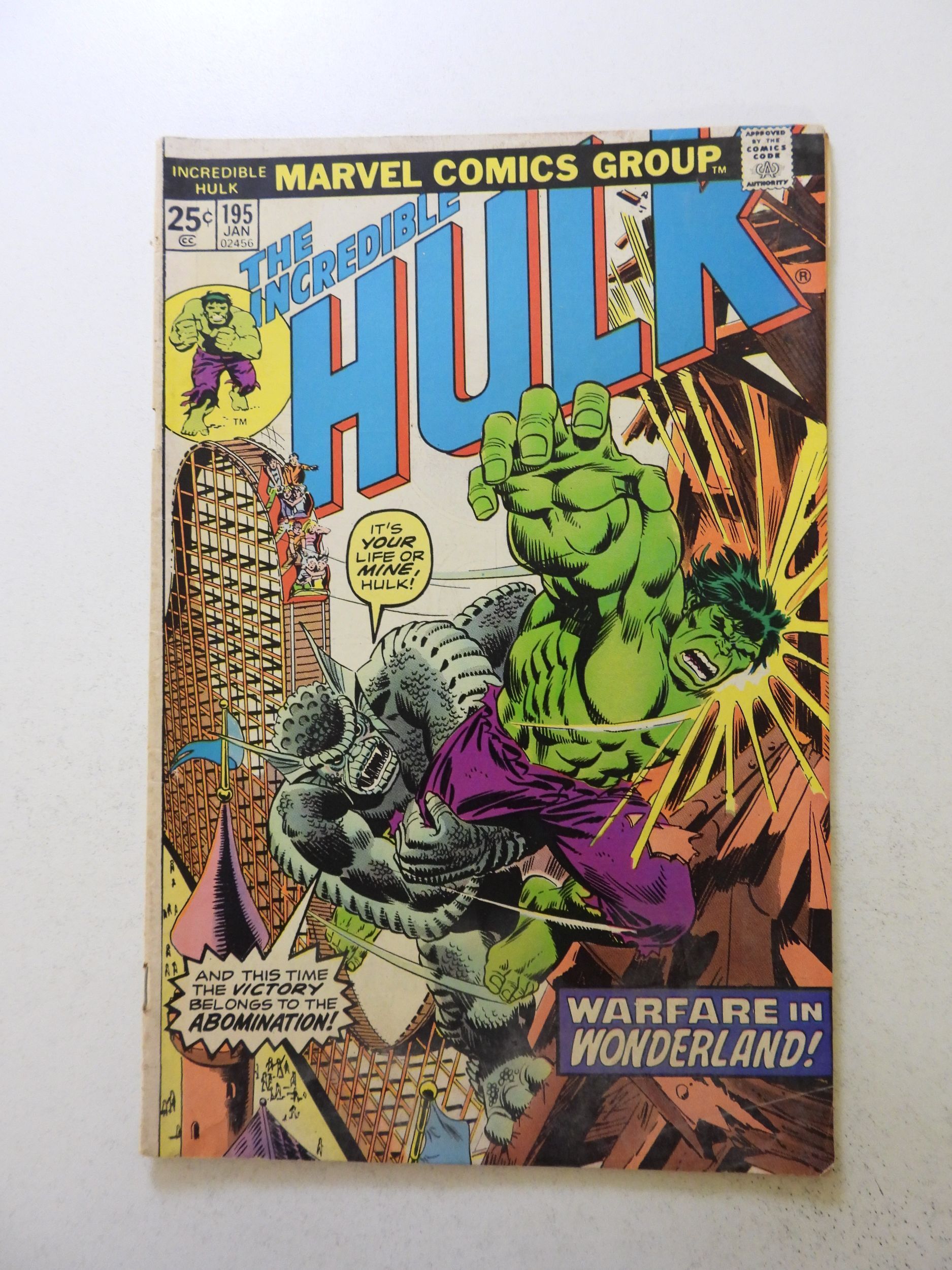 The Incredible Hulk #195 (1976) FN- condition MVS intact | Comic Books ...
