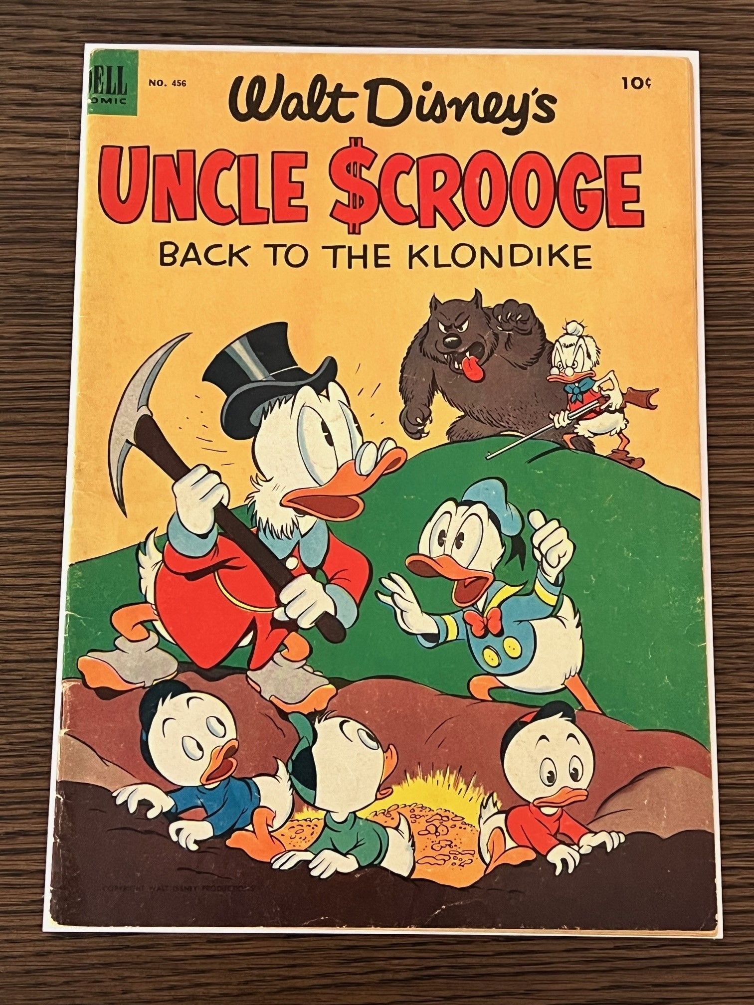 Four Color #456 (1953). VG+. Uncle Scrooge Issue #2! Carl Barks-c ...