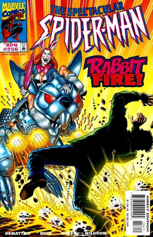 Spectacular Spider-Man, The #256 FN ; Marvel | White Rabbit J.M ...
