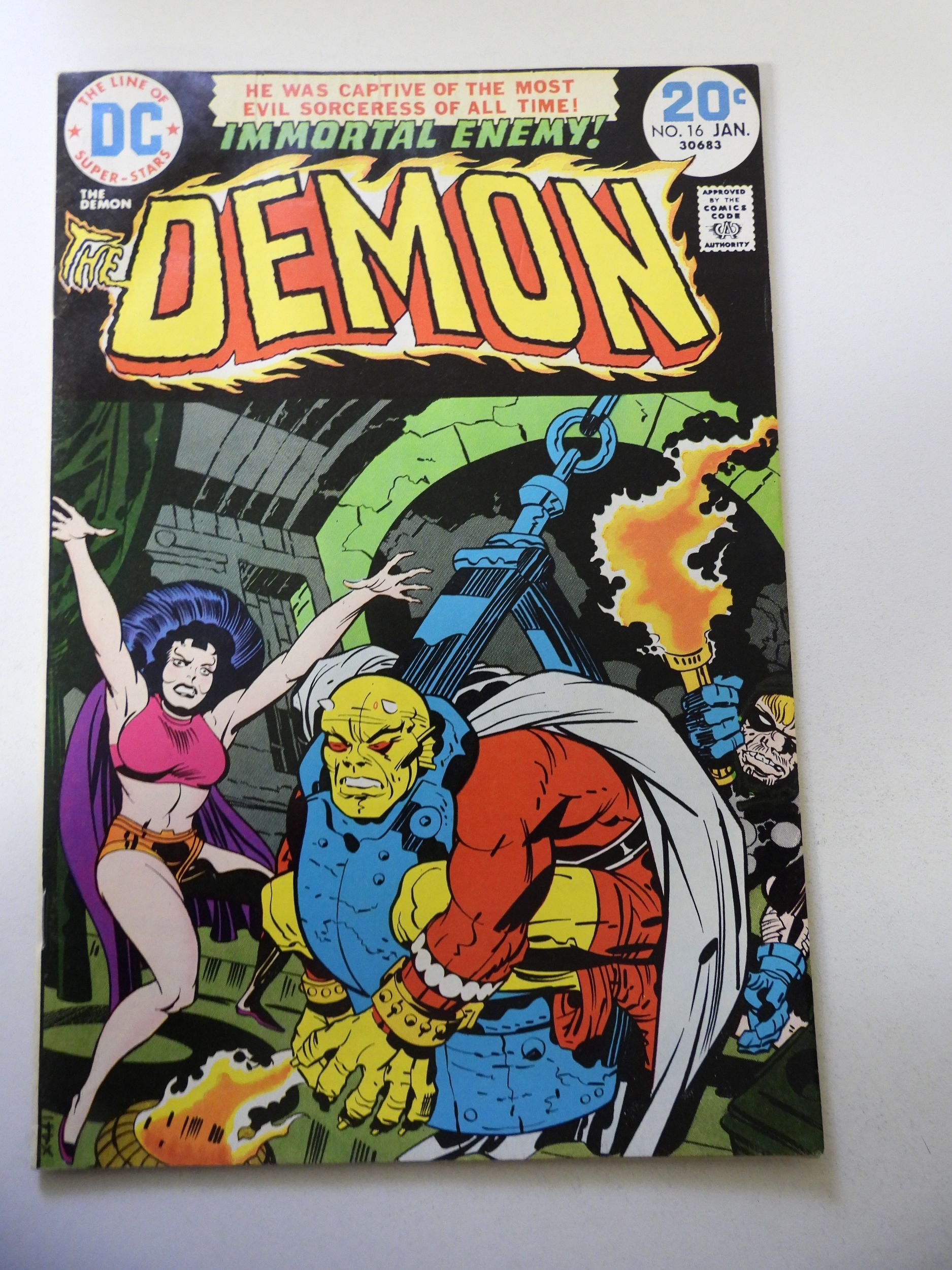 The Demon #16 (1974) VG Condition moisture stains | Comic Books ...