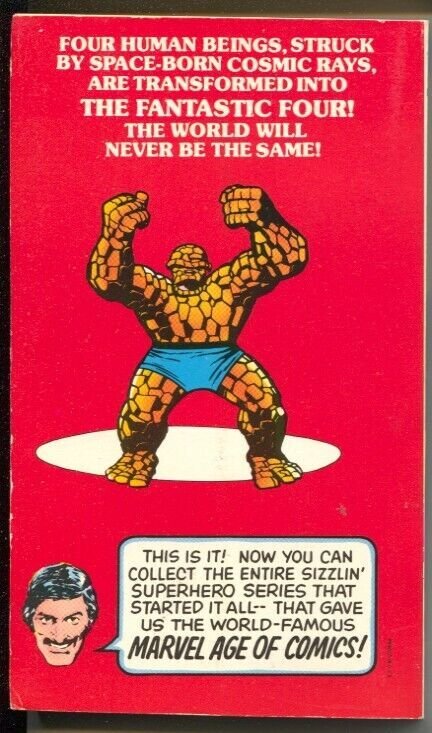 Fantastic Four #81445 1977-Marvel-Pocket Books-reprints 1-6 in color-VF ...