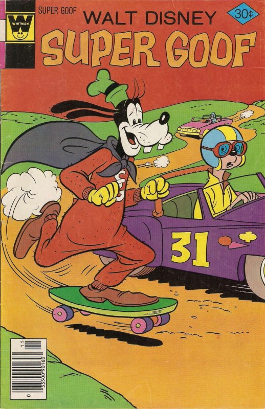 Super Goof (Walt Disney ) #44A FN ; Gold Key | Goofy Whitman Edition ...