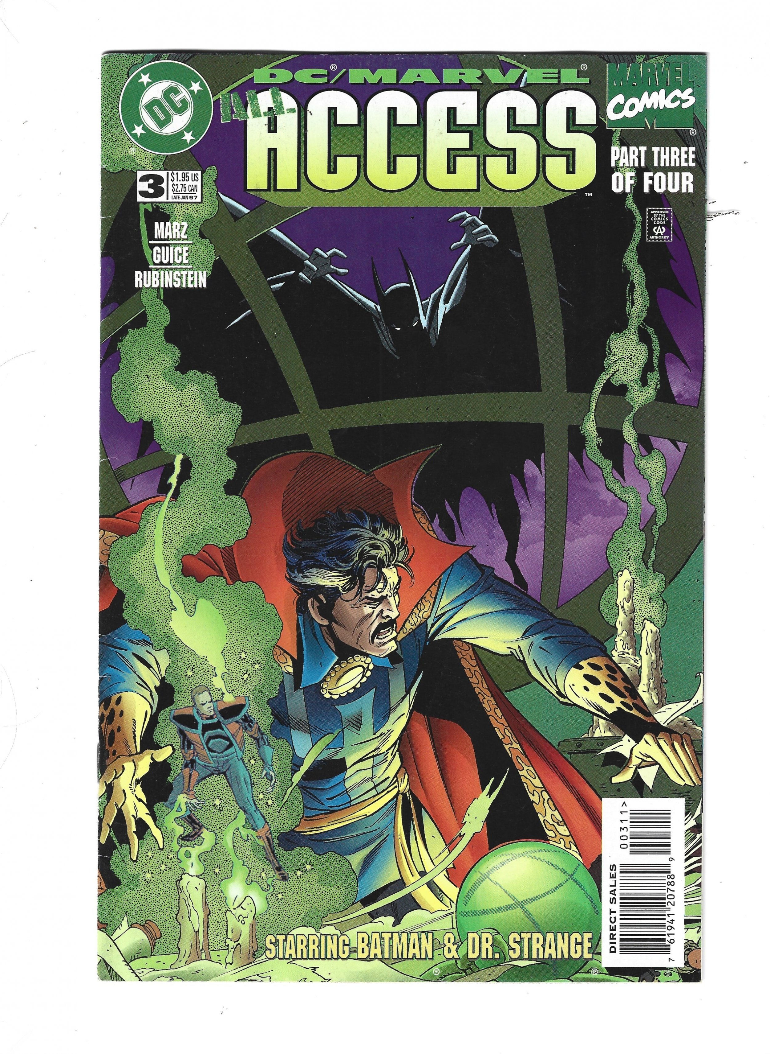 DC/Marvel: All Access #1 through 3 (1996) rb1 | Full Runs & Sets, DC ...