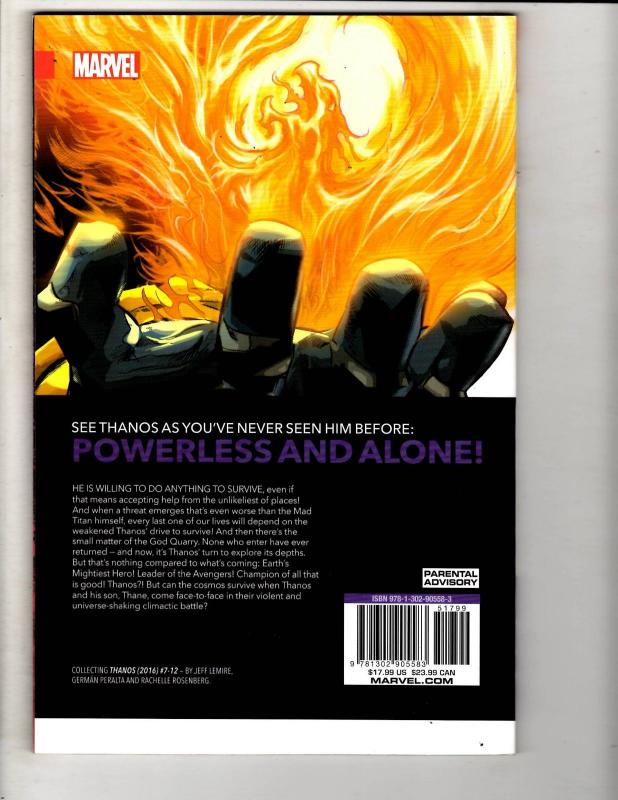 THANOS The God Quarry Vol. # 2 Marvel Comics TPB Graphic Novel Comic ...