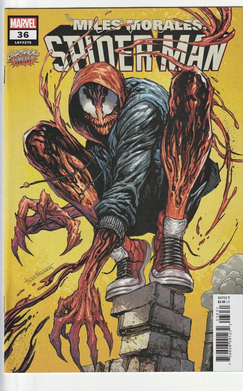 Miles Morales Spider-Man # 36 Carnage Forever Variant NM Marvel [H8 ...