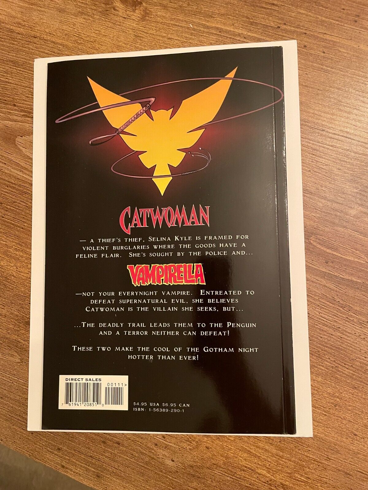 Catwoman Vampirella The Furies DC Harris Comics Graphic Novel Batman ...