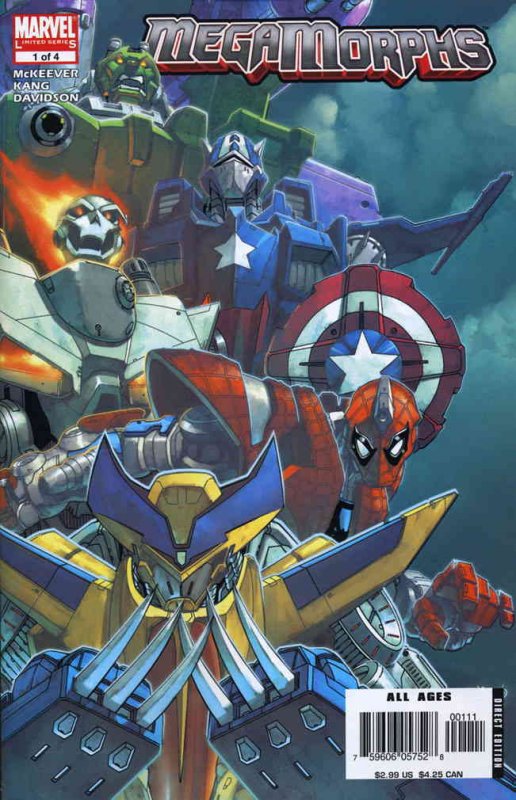 Megamorphs #1 VG ; Marvel | low grade comic Sean McKeever | Comic Books ...