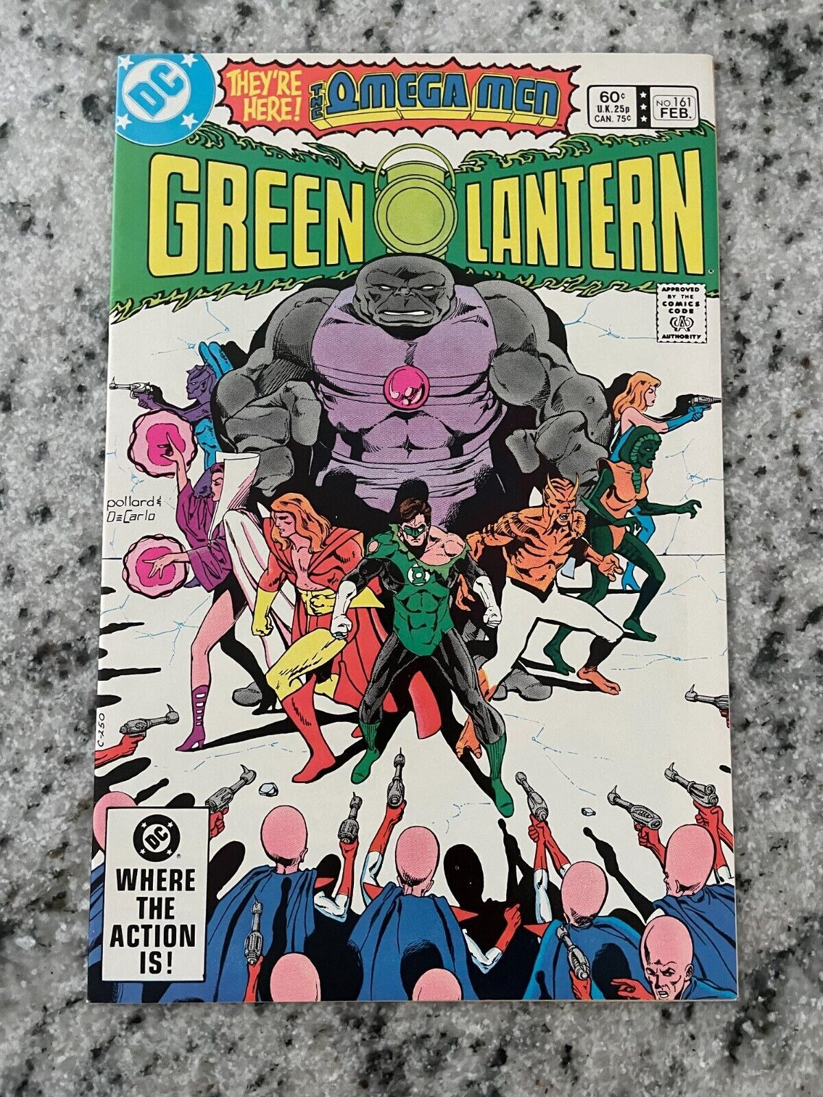Green Lantern # 161 NM DC Comic Book Omega Men Justice League Batman ...