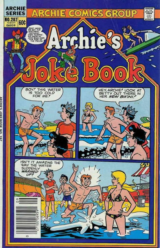 Archie's Jokebook Magazine #287 GD ; Archie | low grade comic Bikini ...