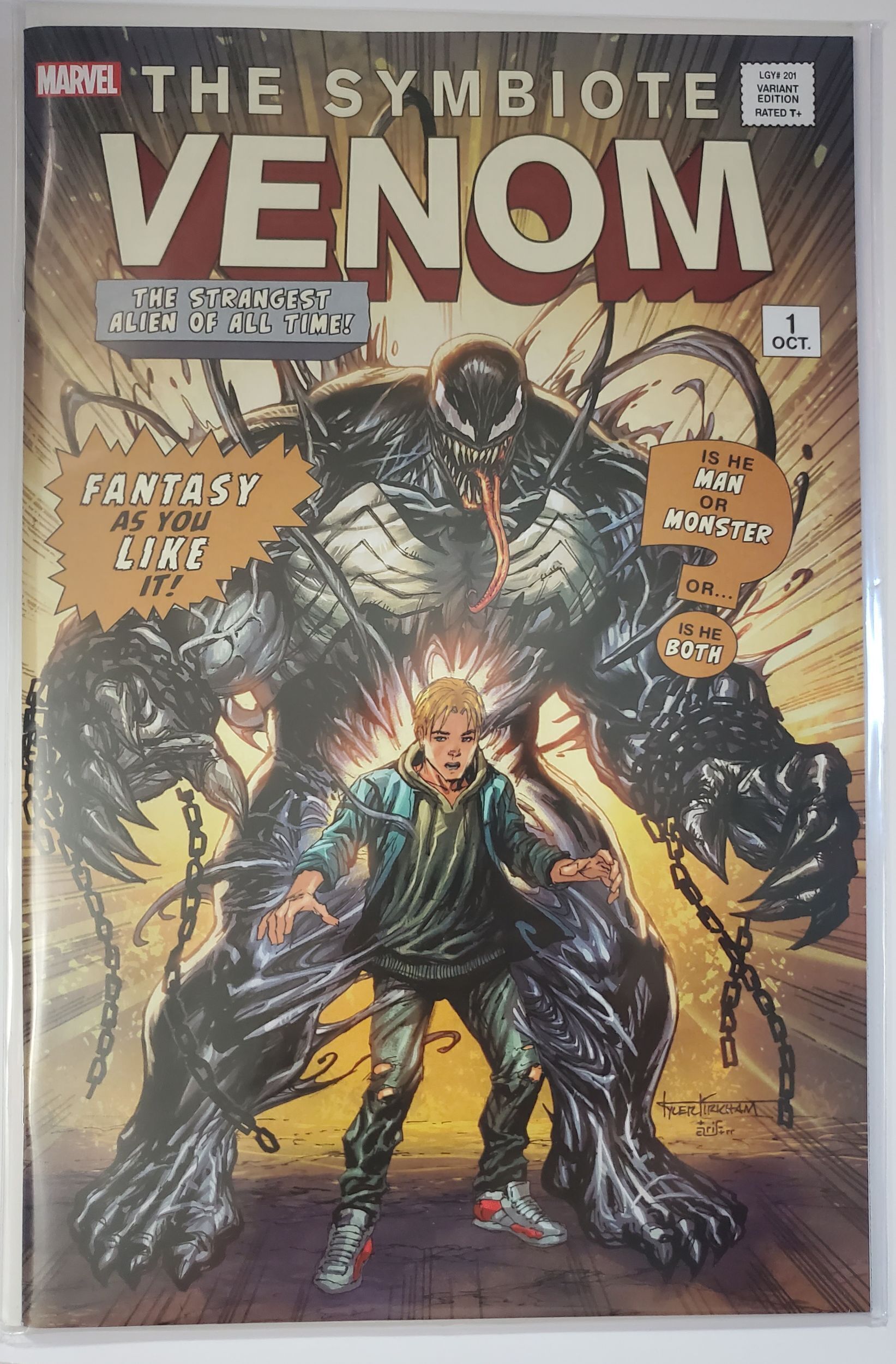 Venom #1 Tyler Kirkham Exclusive ComicCon Hulk #1 Homage Exclusive NM ...