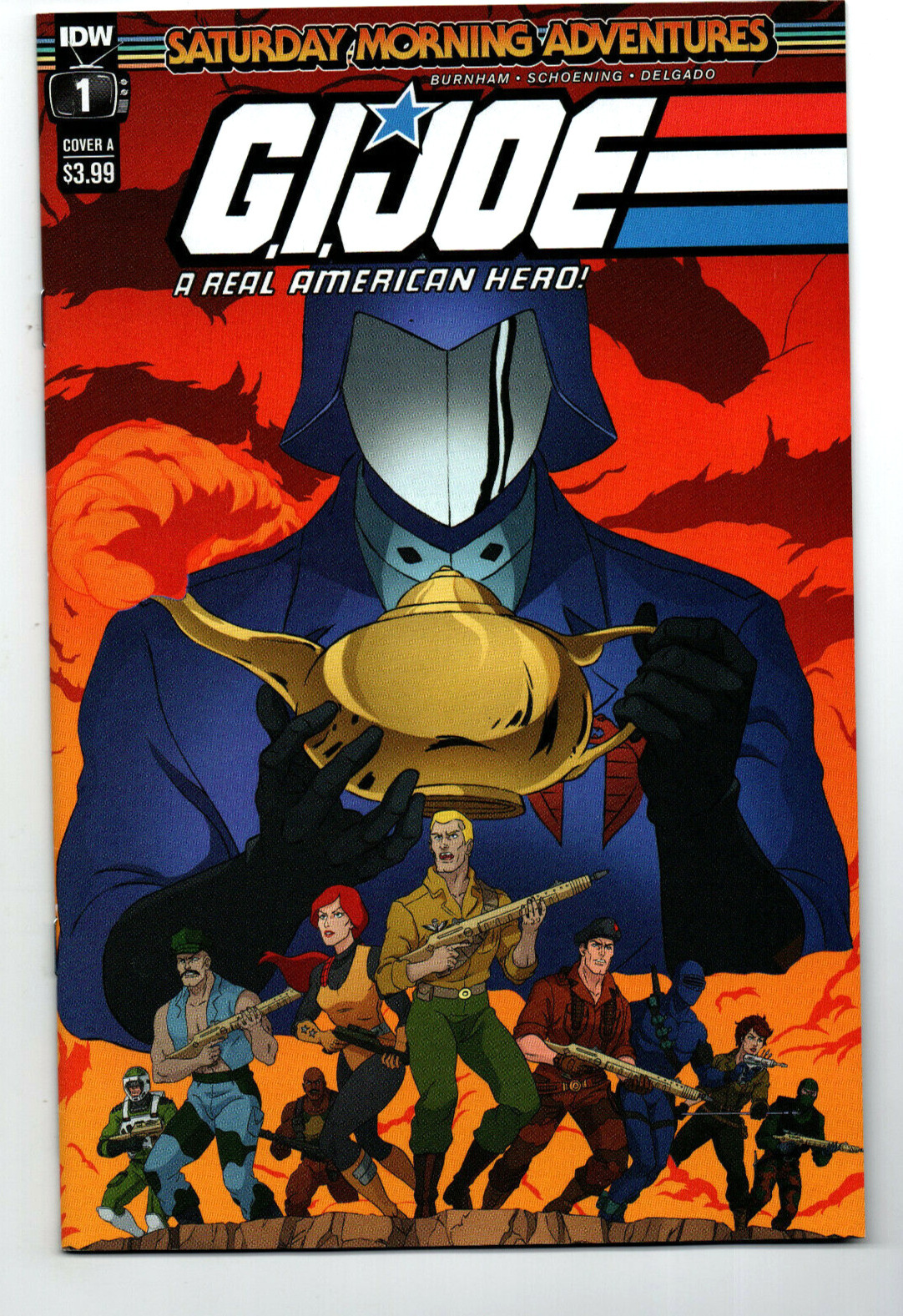 GI Joe A Real American Hero #1 A Cover Saturday Morning Adventures -IDW ...