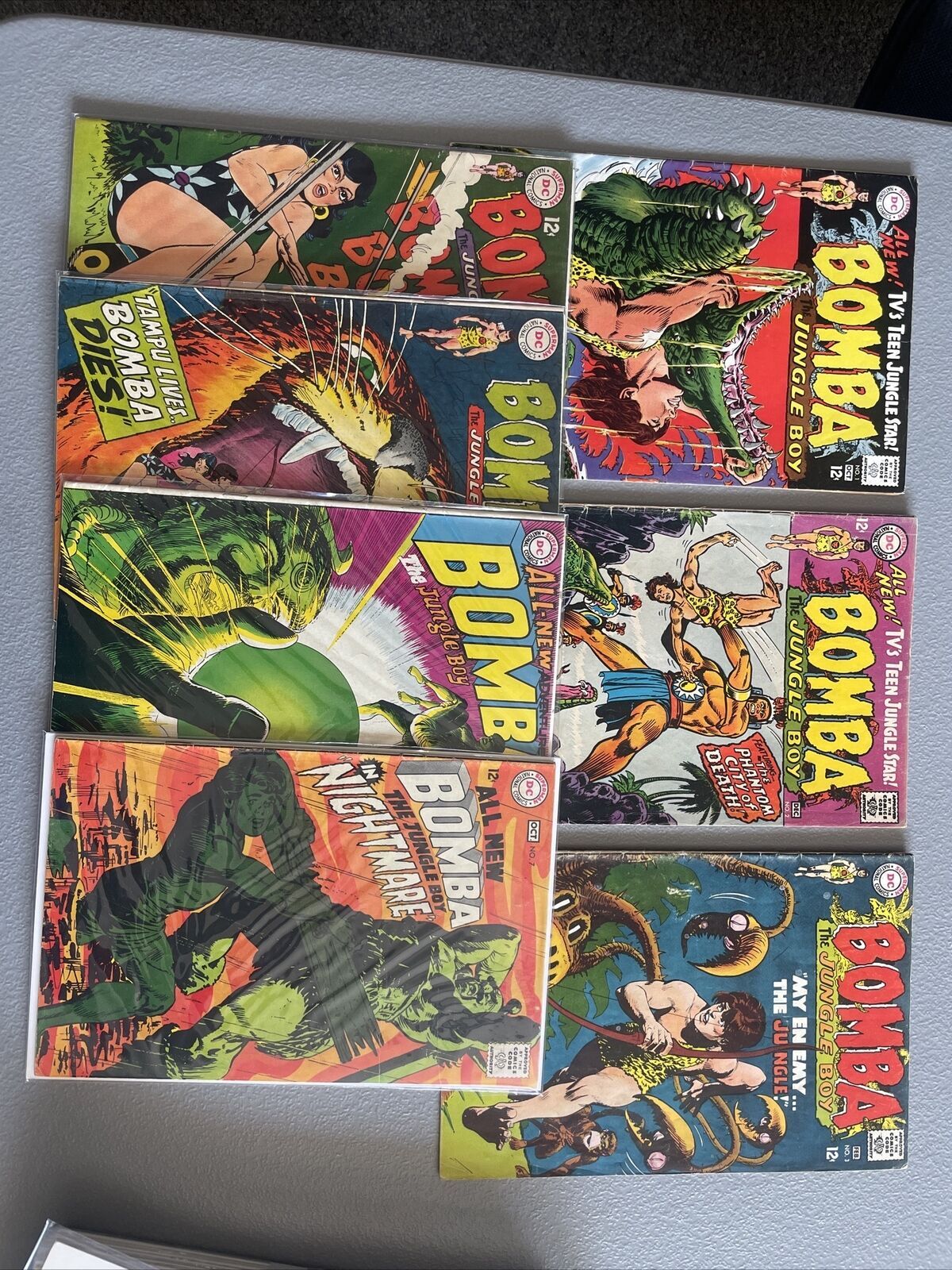 Bomba The Jungle Boy #1 2 3 4 5 6 & 7 Complete Series | Comic Books ...