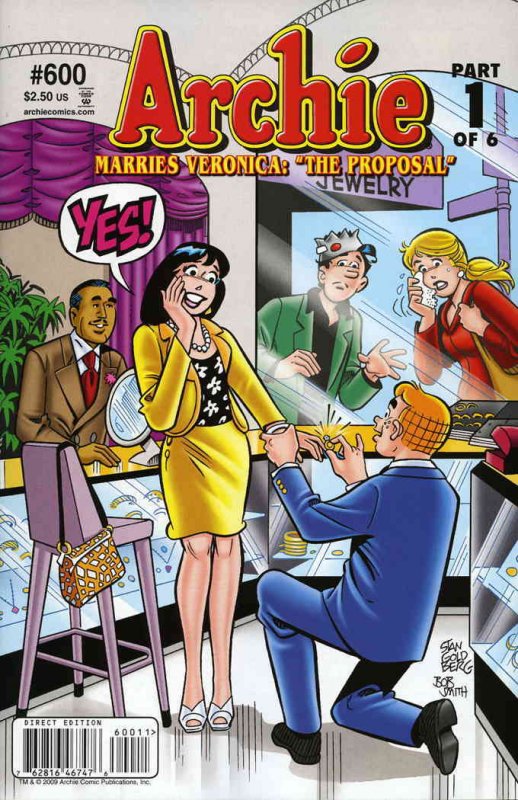 Archie #600 FN ; Archie | Marries Veronica | Comic Books - Modern Age ...