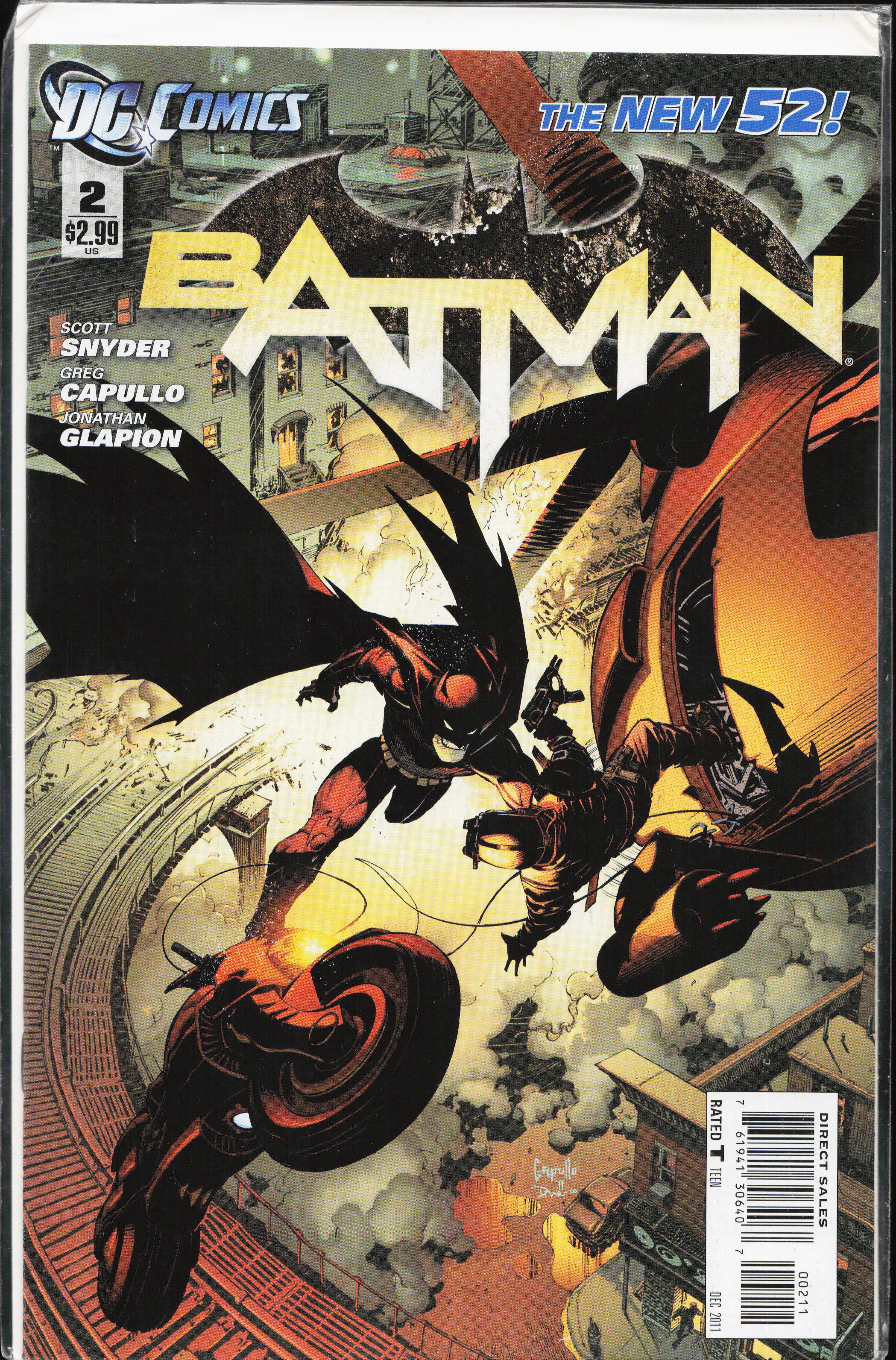 Batman #2 (2011) Batman [Key Issue] | Comic Books - Modern Age, DC ...