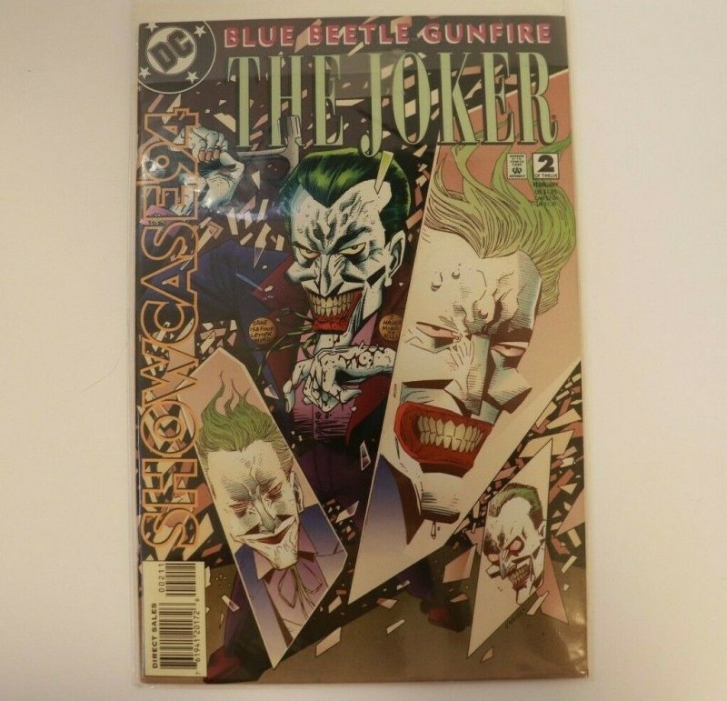Showcase '94 #2 The Joker Blue Beetle Gunfire Feb 1994 DC | Comic Books ...