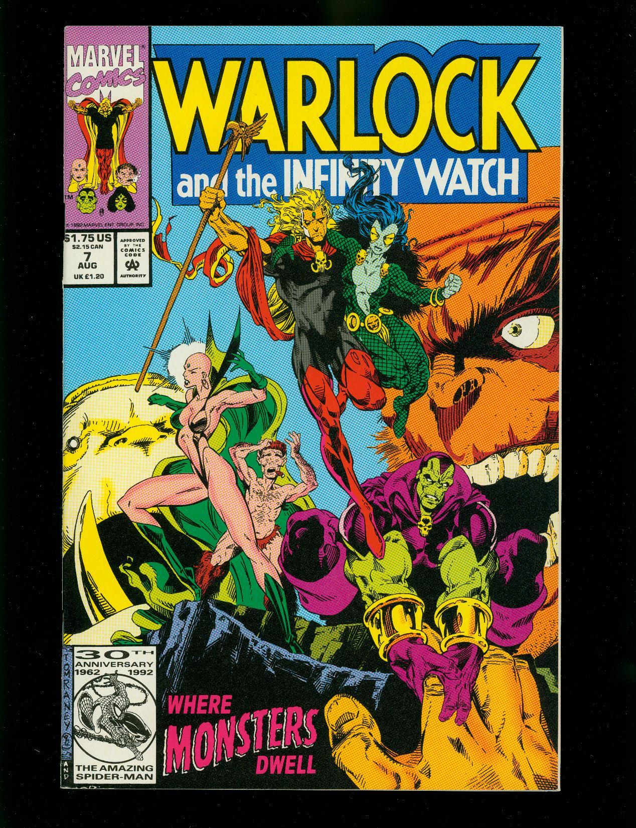 Warlock and the Infinity Watch--#7--COMIC BOOK--Marvel--NM | Comic Books - Modern Age, Marvel ...