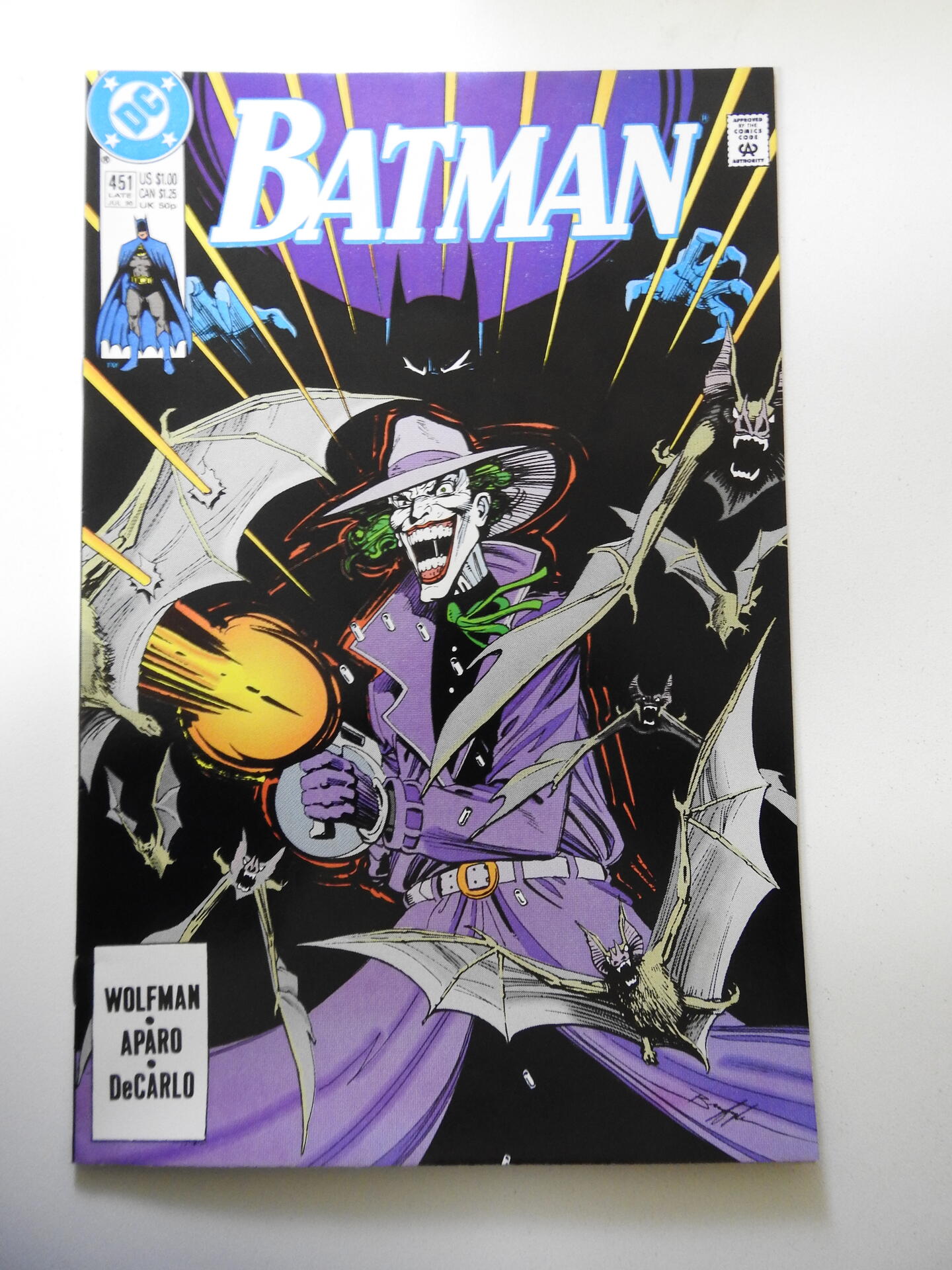 Batman #451 (1990) | Comic Books - Copper Age, DC Comics, Batman ...