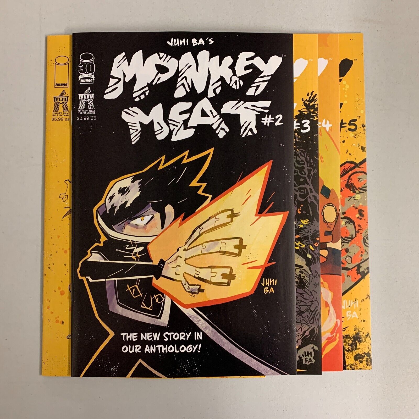 Monkey Meat #1-5 Set (Image 2022) 1 2 3 4 5 Juni Ba (9.0+) | Comic ...
