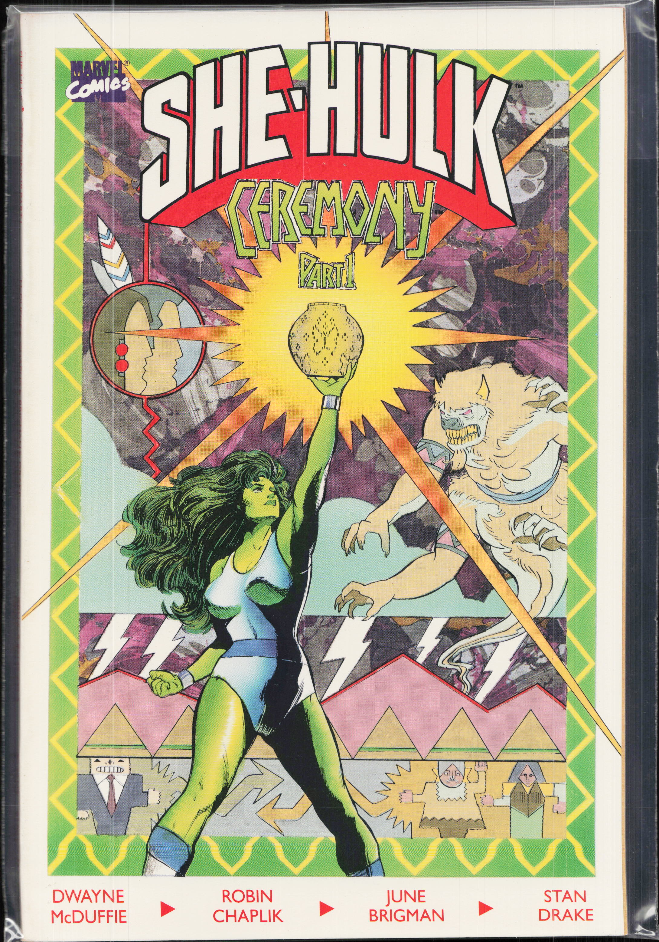 She-Hulk: Ceremony #1 (1989) She-Hulk | Comic Books - Copper Age, Marvel, She-Hulk, Superhero ...