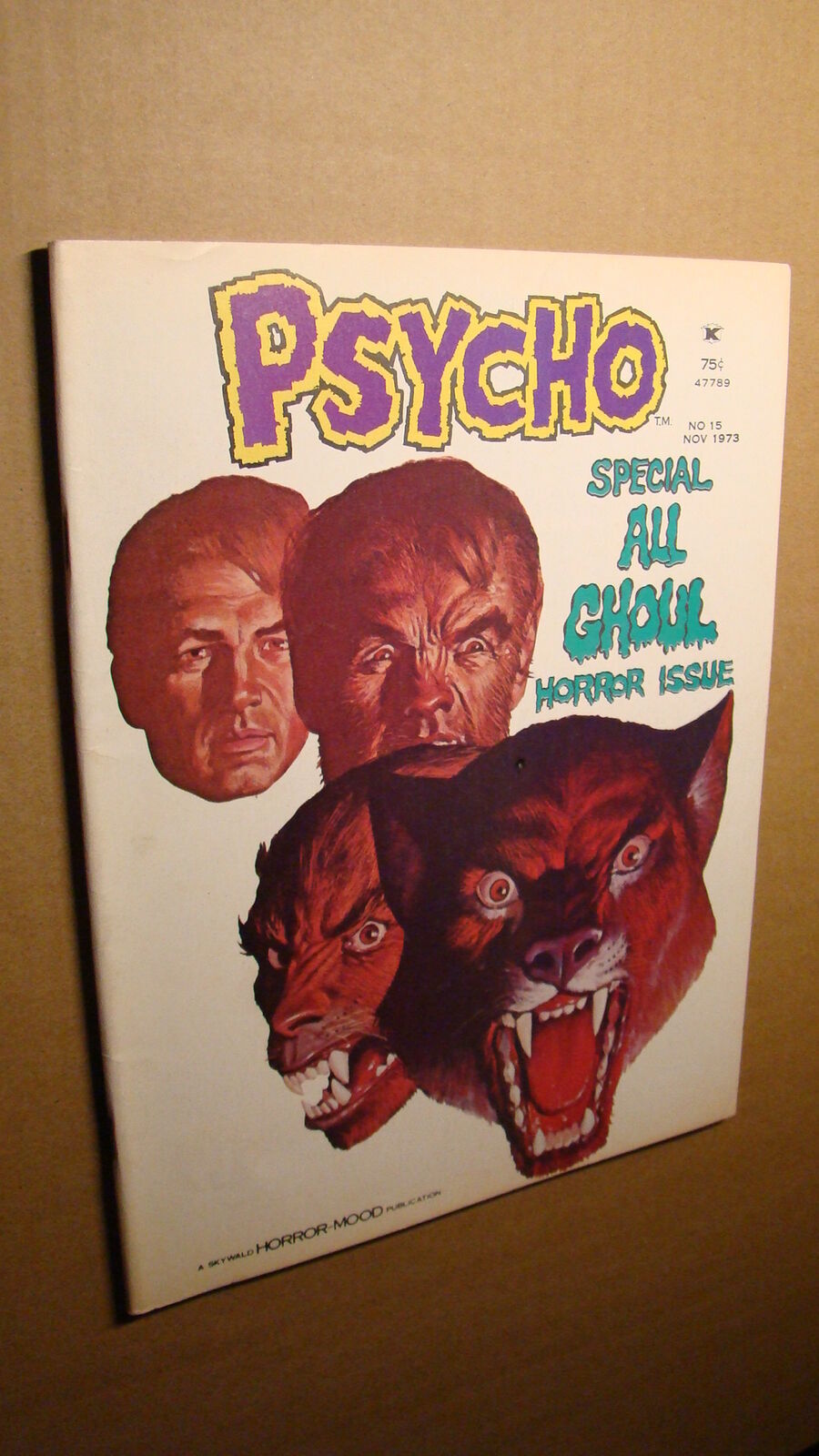 Psycho 15 *Nice Copy* Marcos ART Creepy Eerie Vampirella Famous ...