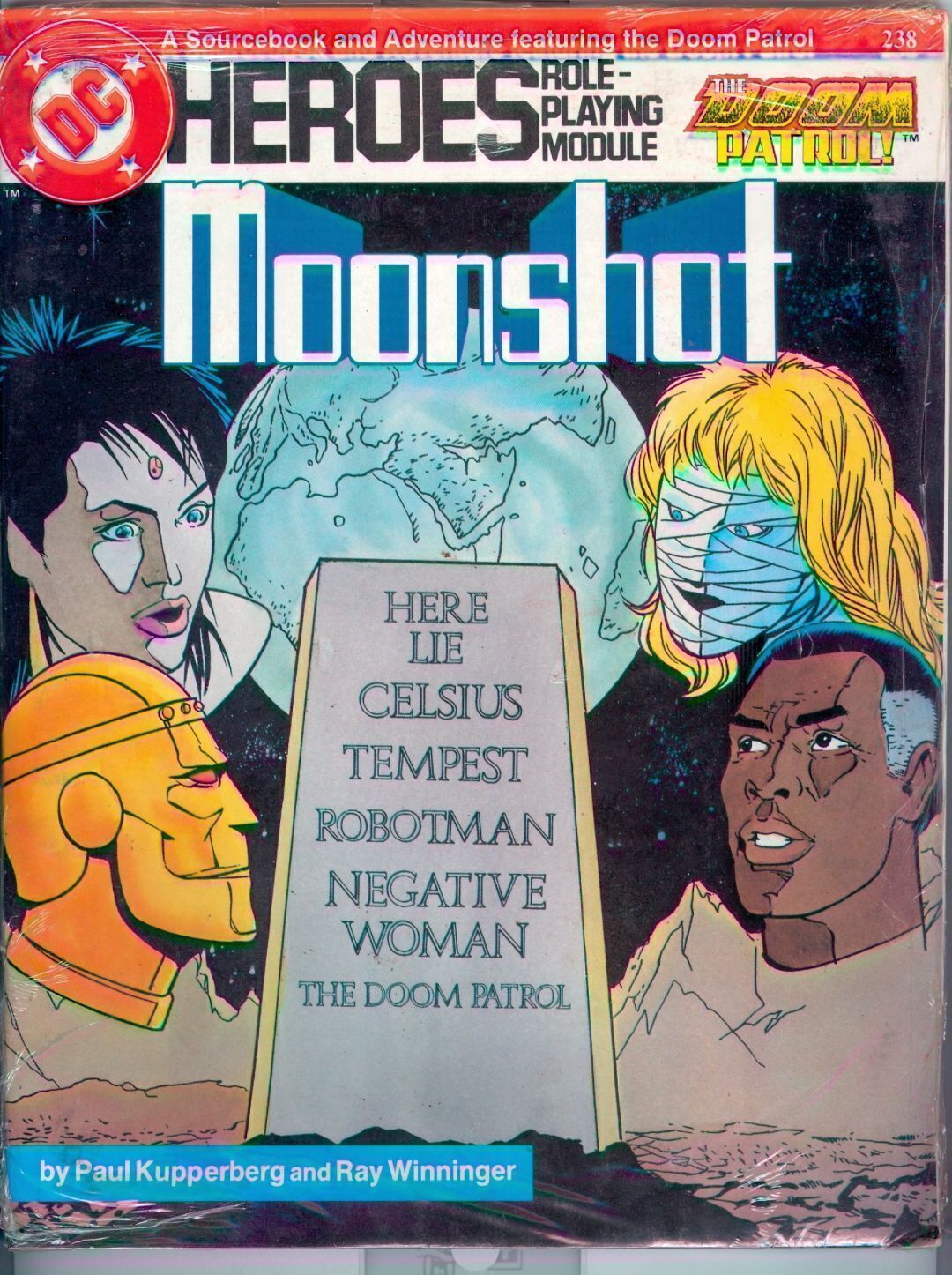 Moonshot - Doom Patrol Heroes Role Playing Module (DC) (1988) | Graphic ...