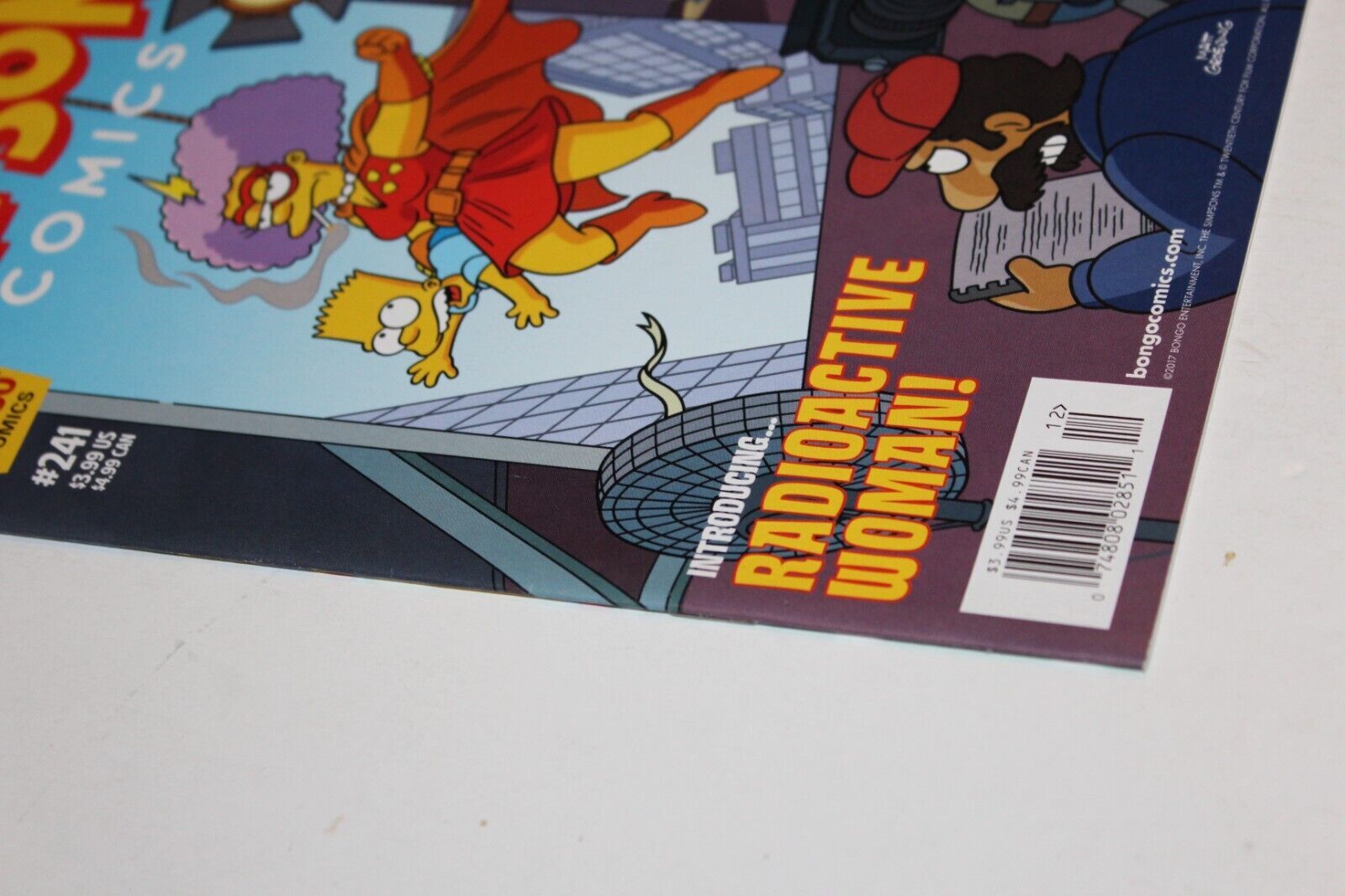 RARE Simpsons 241 NM Newsstand Variant Amazing Fantasy 15 Homage AF15 ...