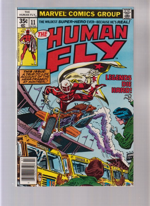 Human Fly #11 - "Silver Charity, Sudden Death". (9.2) 1978 | Comic ...