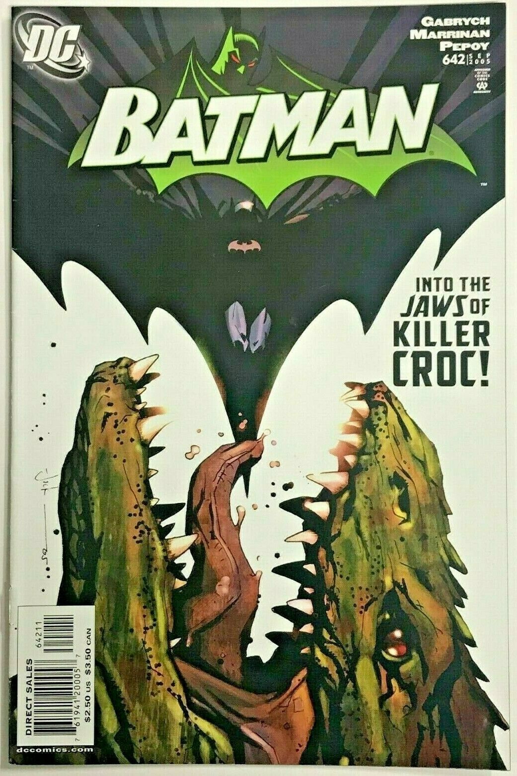 Batman#642 VF/NM 2005 Cover by Jock DC Comics | Comic Books - Modern ...