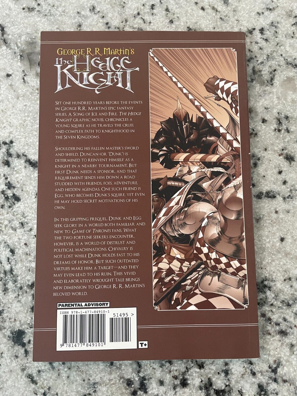 The Hedge Knight Jet City Comics TPB Graphic Novel Book Game Of Thrones ...