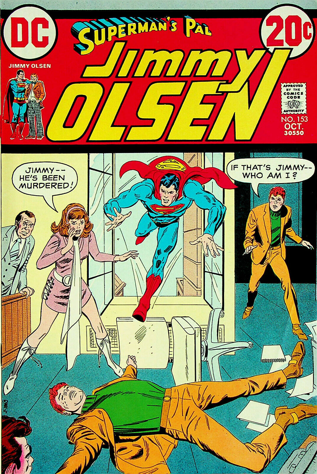Superman's Pal Jimmy Olsen No.153 (Oct 1972, DC) - Fine | Comic Books ...