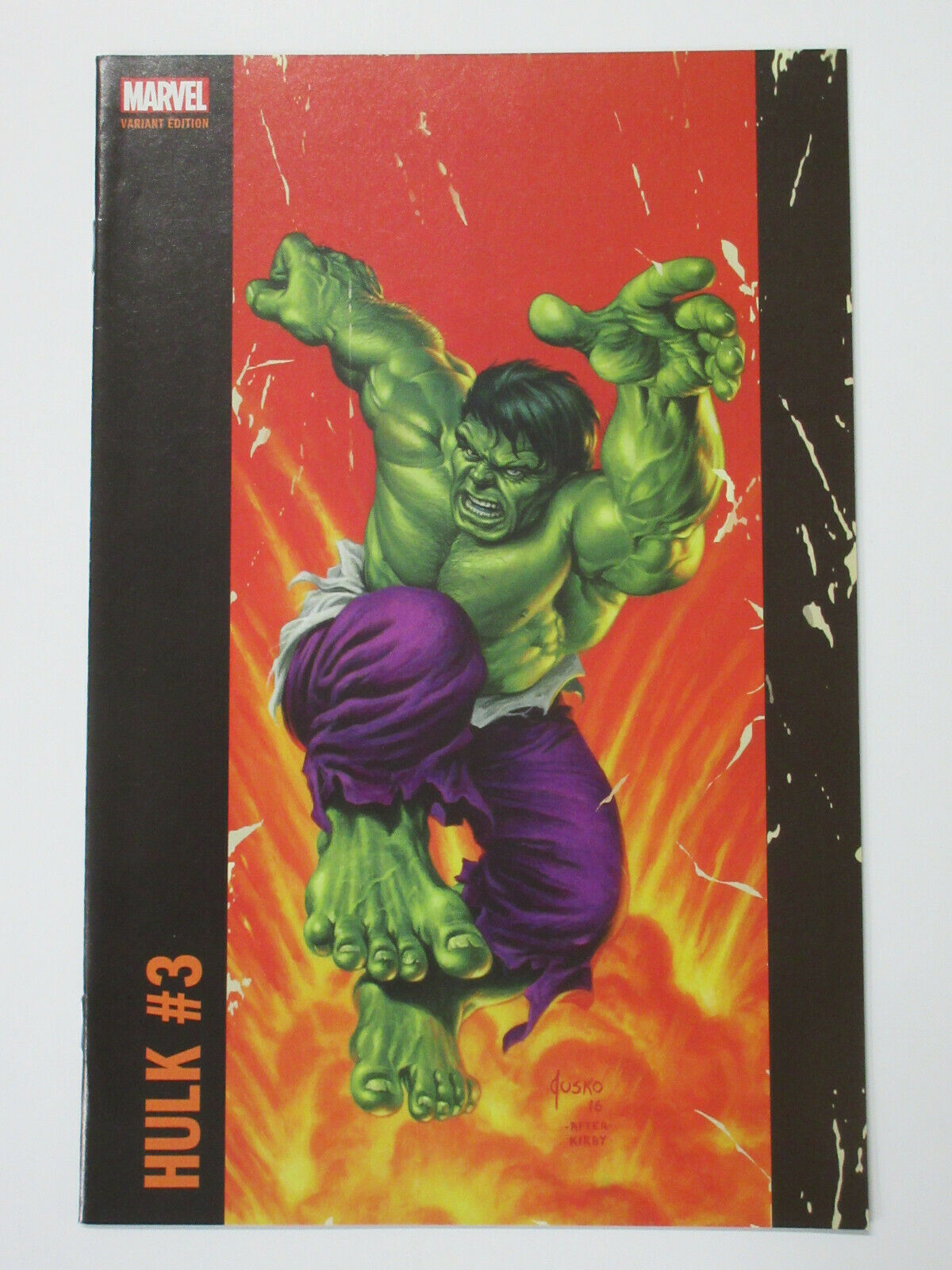 Hulk (Marvel 2017) #3 Joe Jusko Variant Corner Box | Comic Books ...