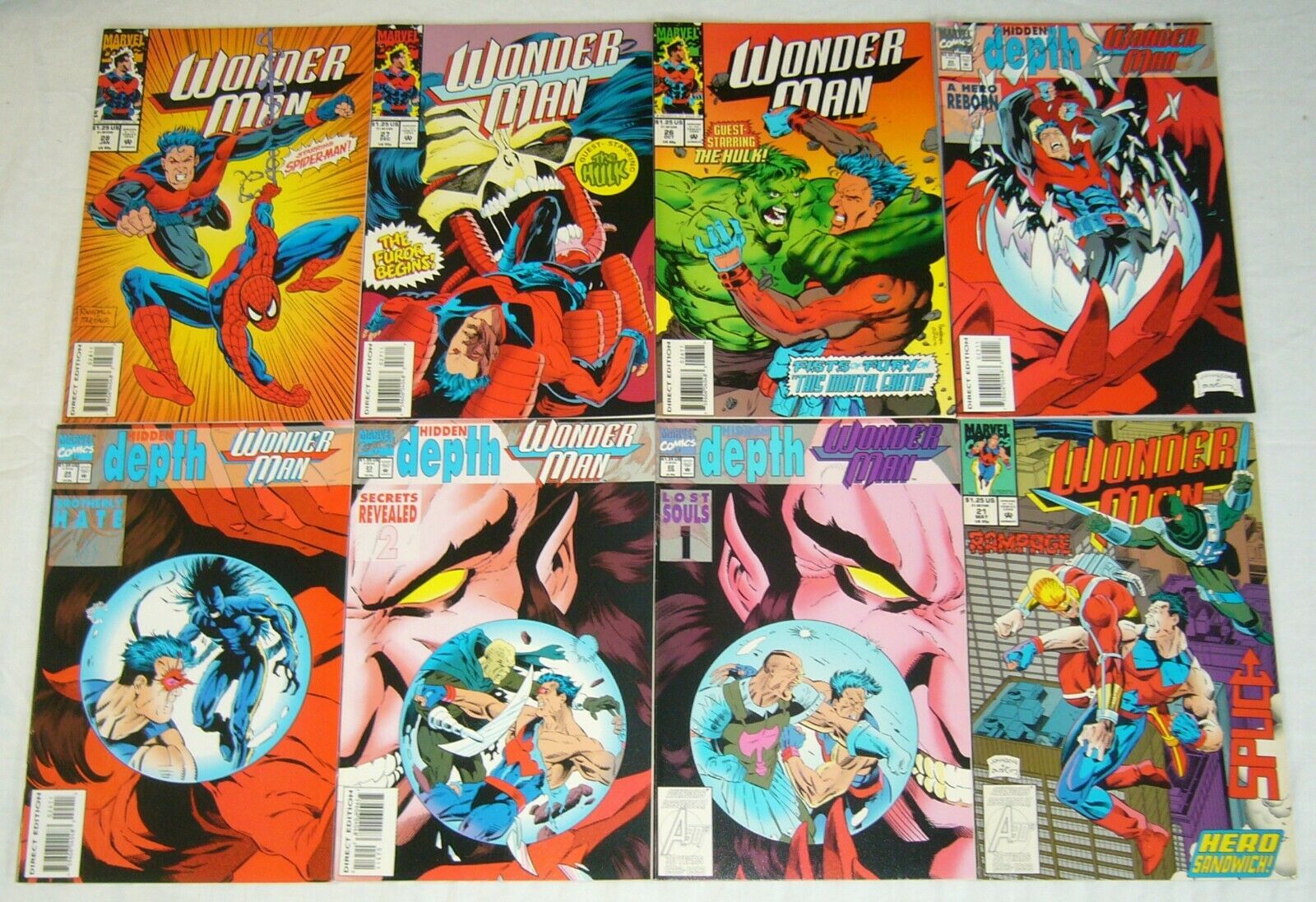 Wonder Man #1-29 VF/NM complete series + annual #1-2 + one-shot ...