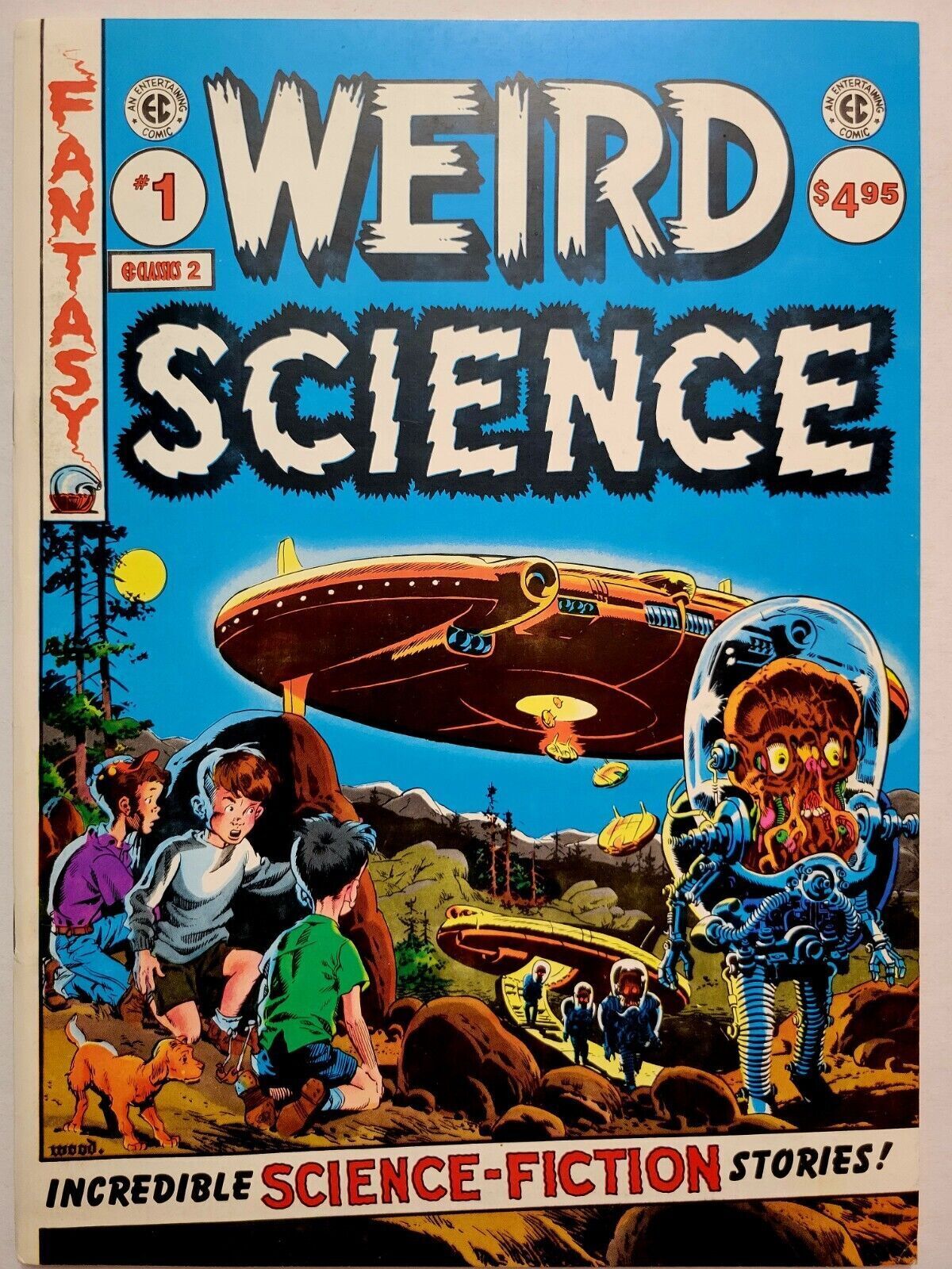 Weird Science #16 (E.C. 1952) CGC 2.5 Wally Wood / 6-Piece "Mars ...