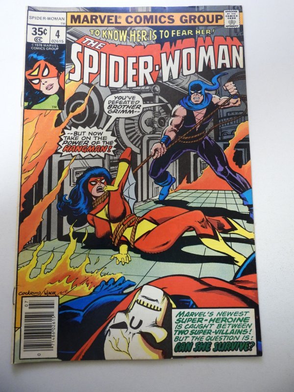 Spider-Woman #4 (1978) VF- Condition | Comic Books - Bronze Age, Marvel ...