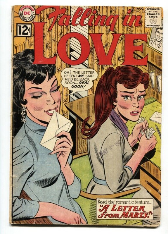 Falling in Love #52 1962- DC Romance- comic book G/VG | Comic Books ...