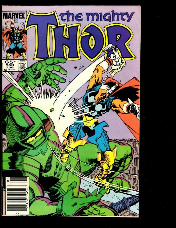 10 Thor Marvel Comics # 360 359 358 357 356 355 354 353 352 351 Spider ...