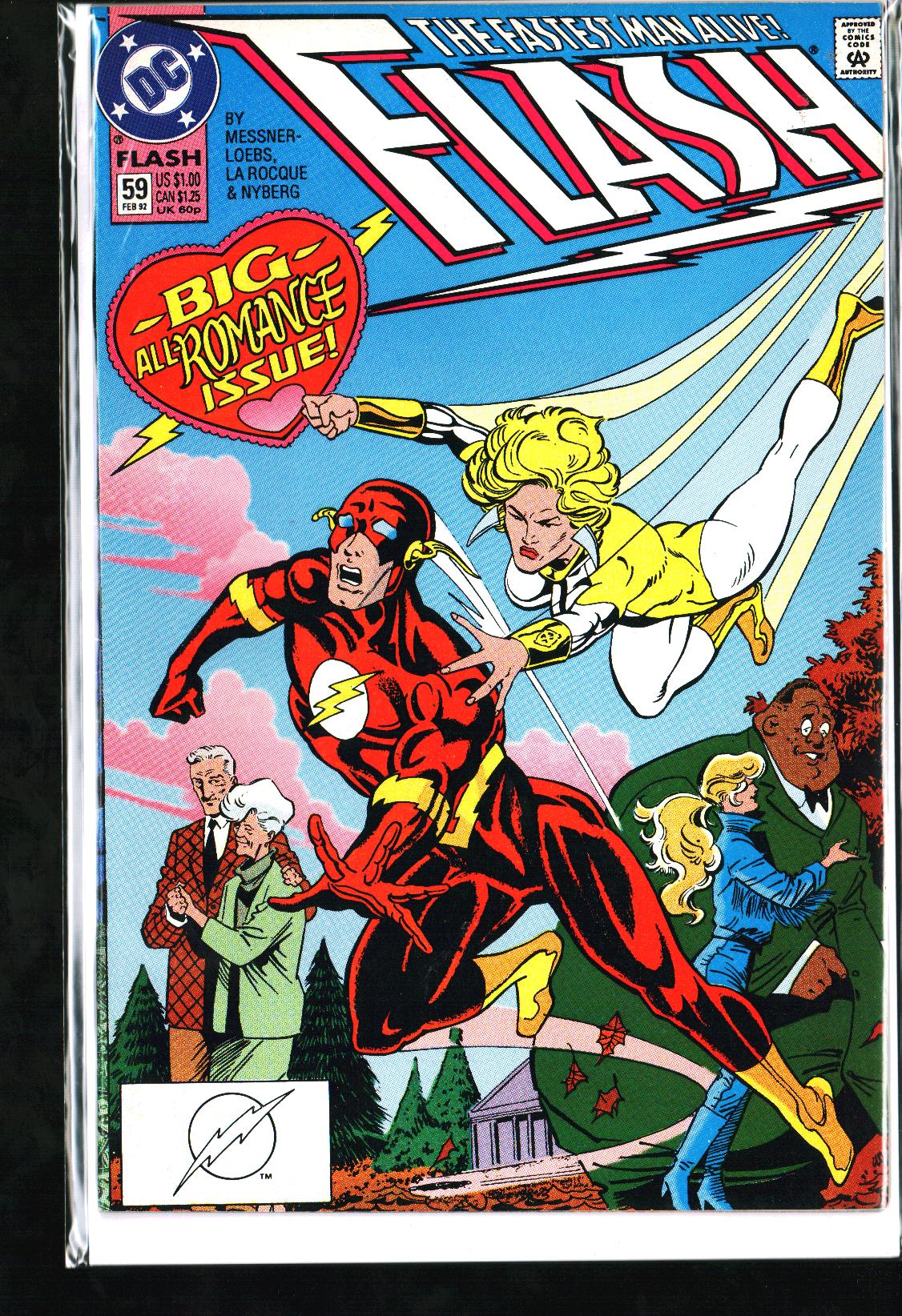 The Flash #59 (1992) | Comic Books - Modern Age, DC Comics / HipComic