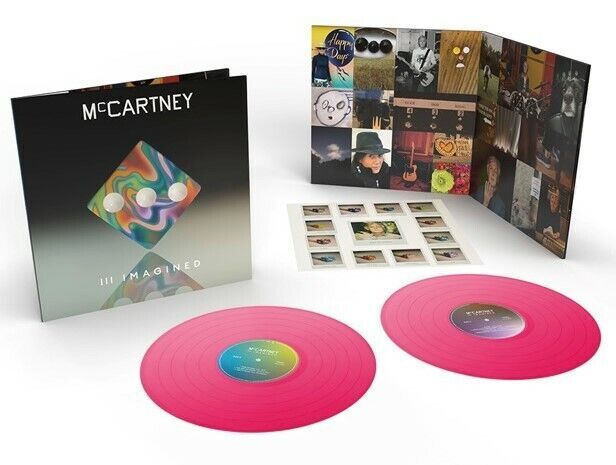 Paul Mccartney III Imagined Only 2500 Made Pink Vinyl 2 LP Pre Order ...